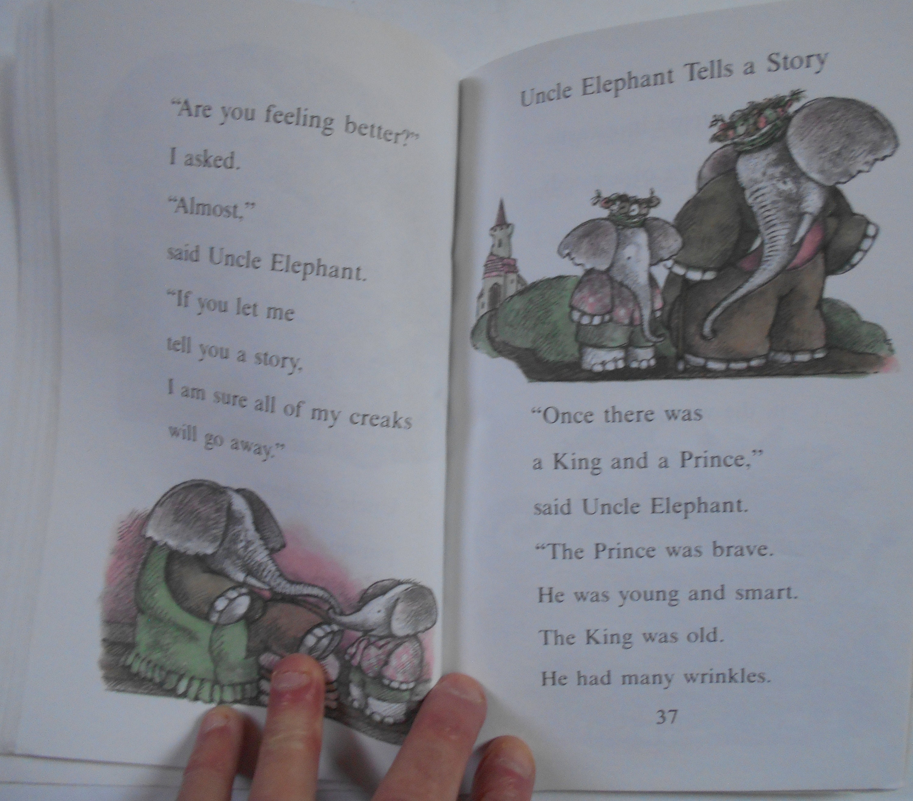 Uncle Elephant by Arnold Lobel an I Can Read Softcover - Etsy