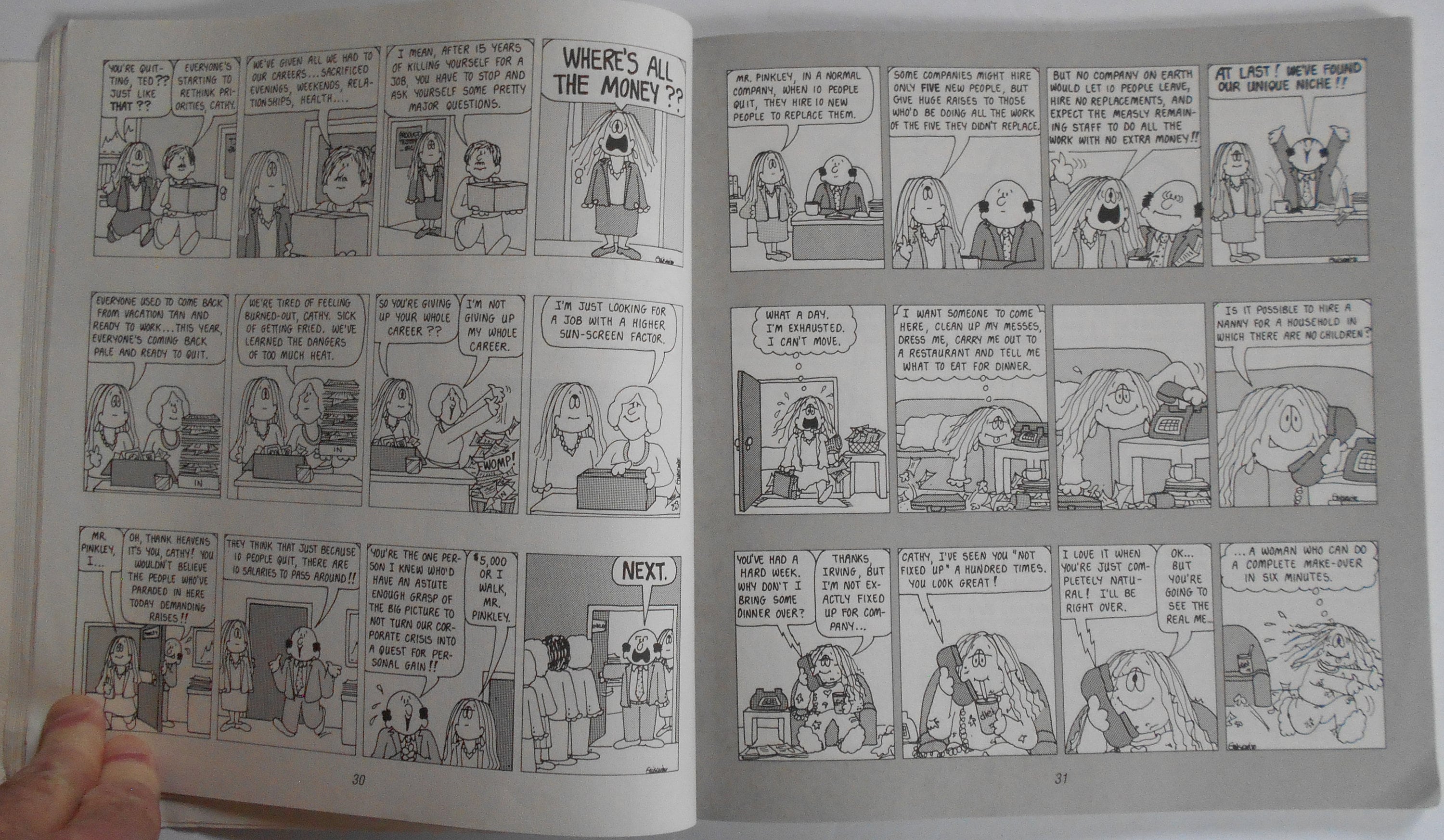 My Granddaughter Has Fleas * A Collection of Cathy Comic Strips by ...