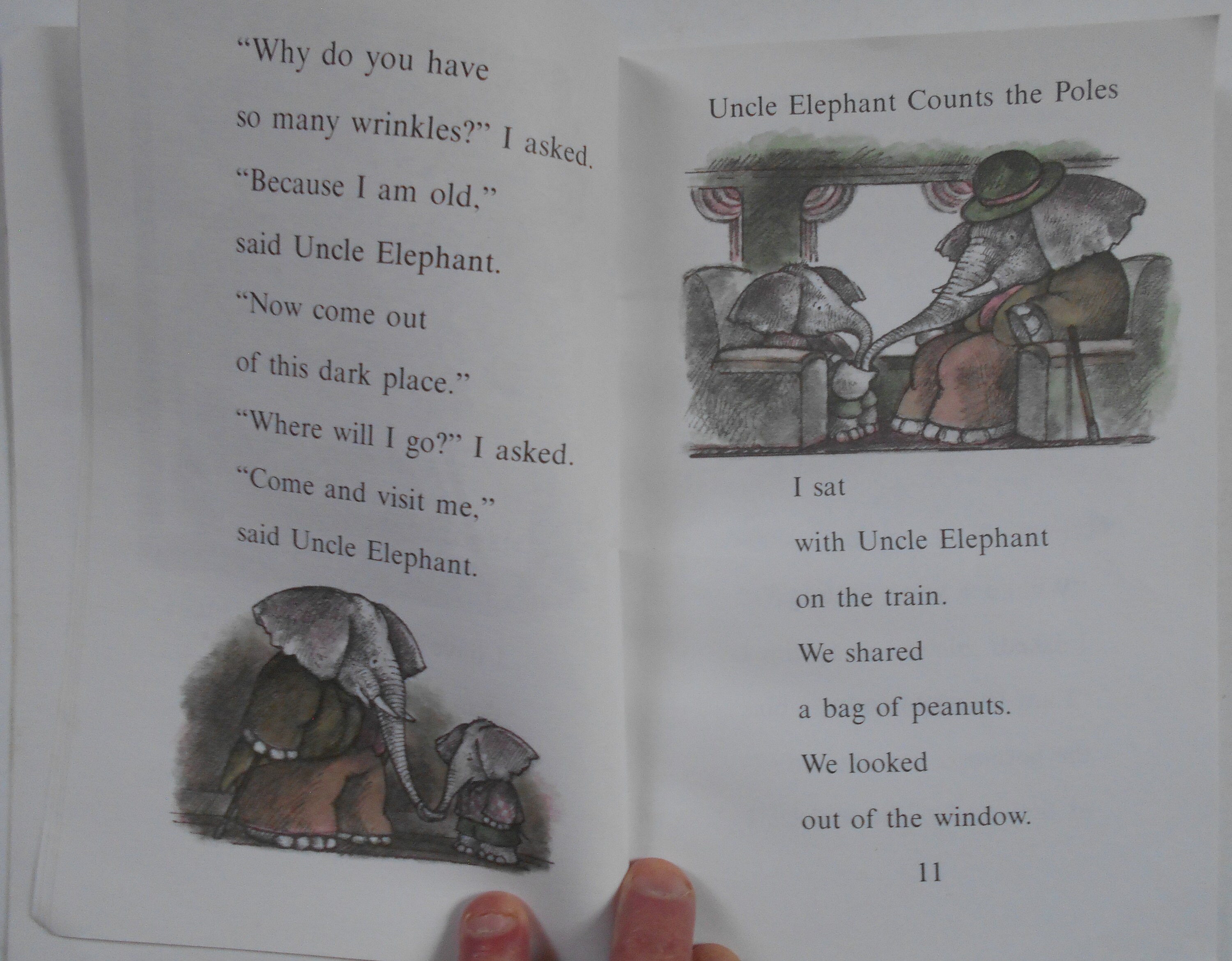 Uncle Elephant by Arnold Lobel an I Can Read Softcover - Etsy