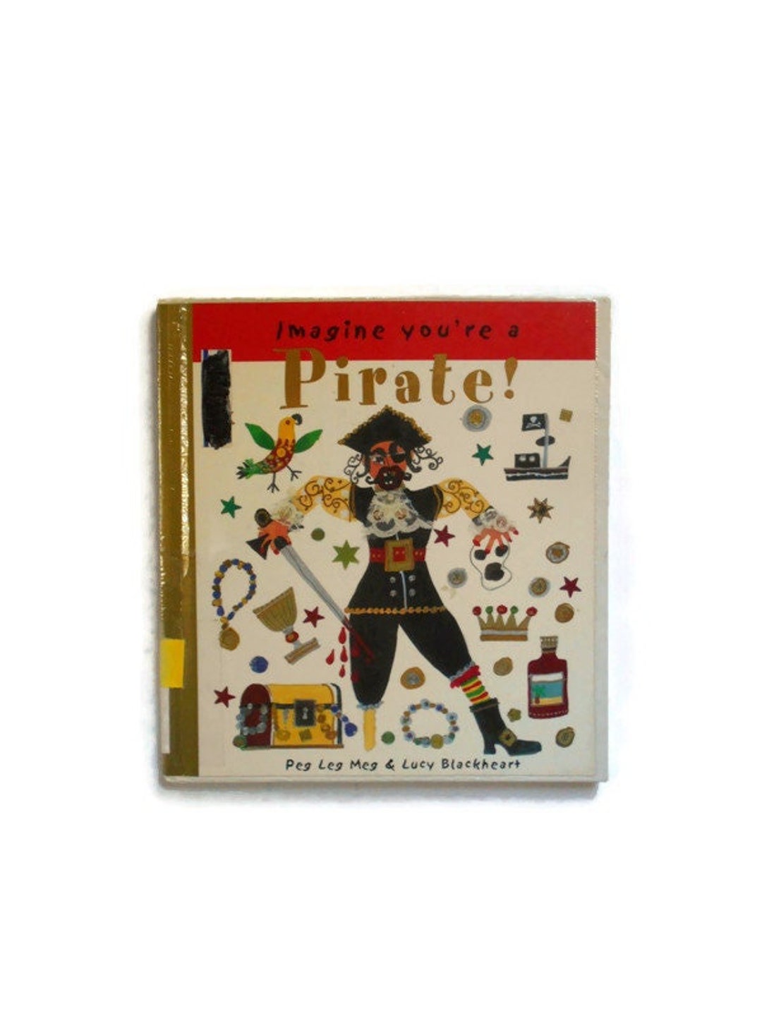 Imagine You're A Pirate by Meg Clibbon - Rare Hardback - Etsy