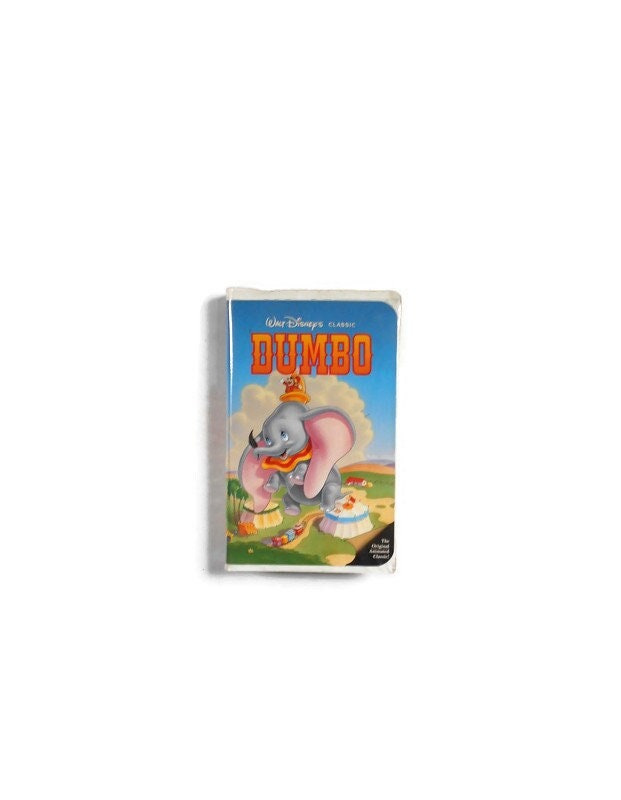 VHS Video Dumbo Walt Disney Black Diamond Edition - Etsy