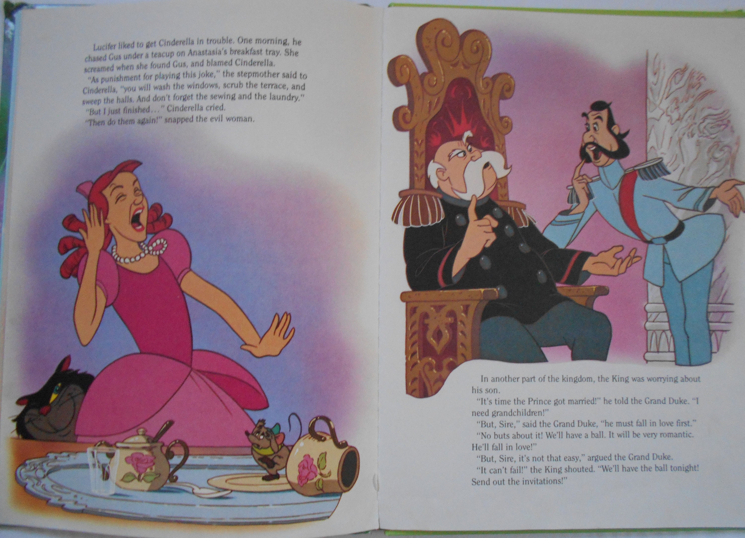 Walt Disney's Cinderella A Golden Book Hardback 1986 - Etsy