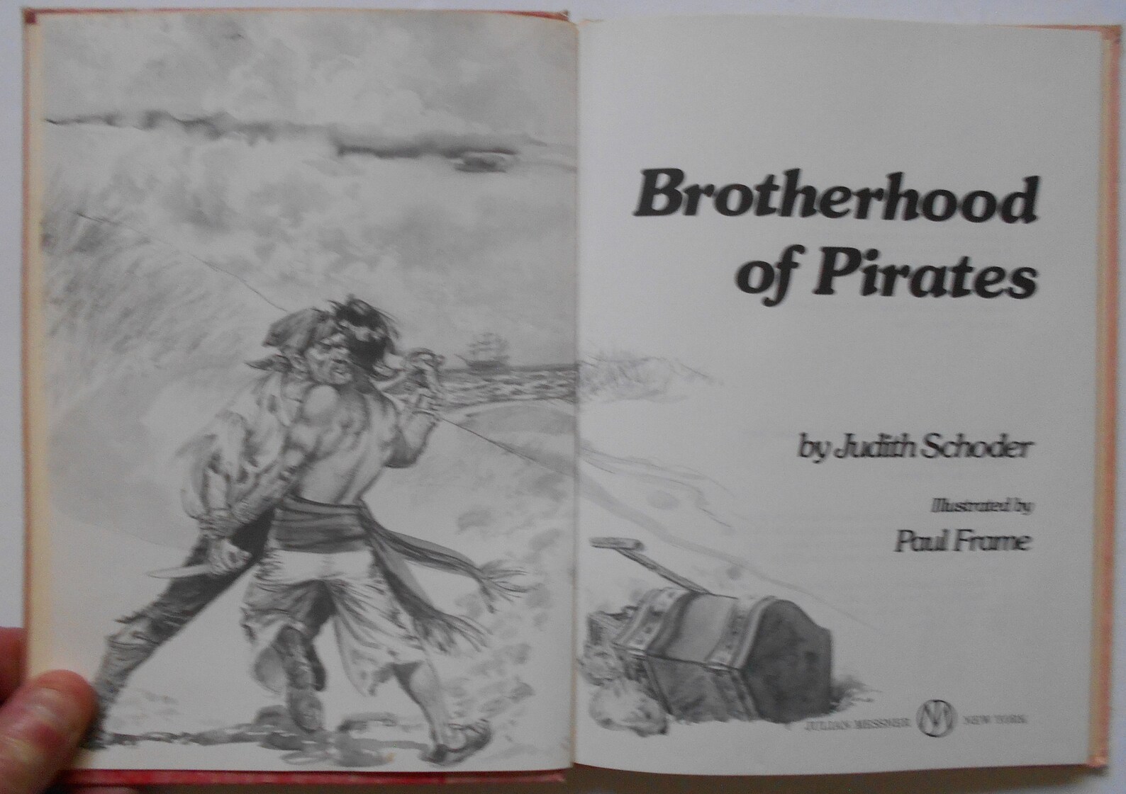 Brotherhood of Pirates by Judith Schoder and Paul Frame - Hardback Very ...