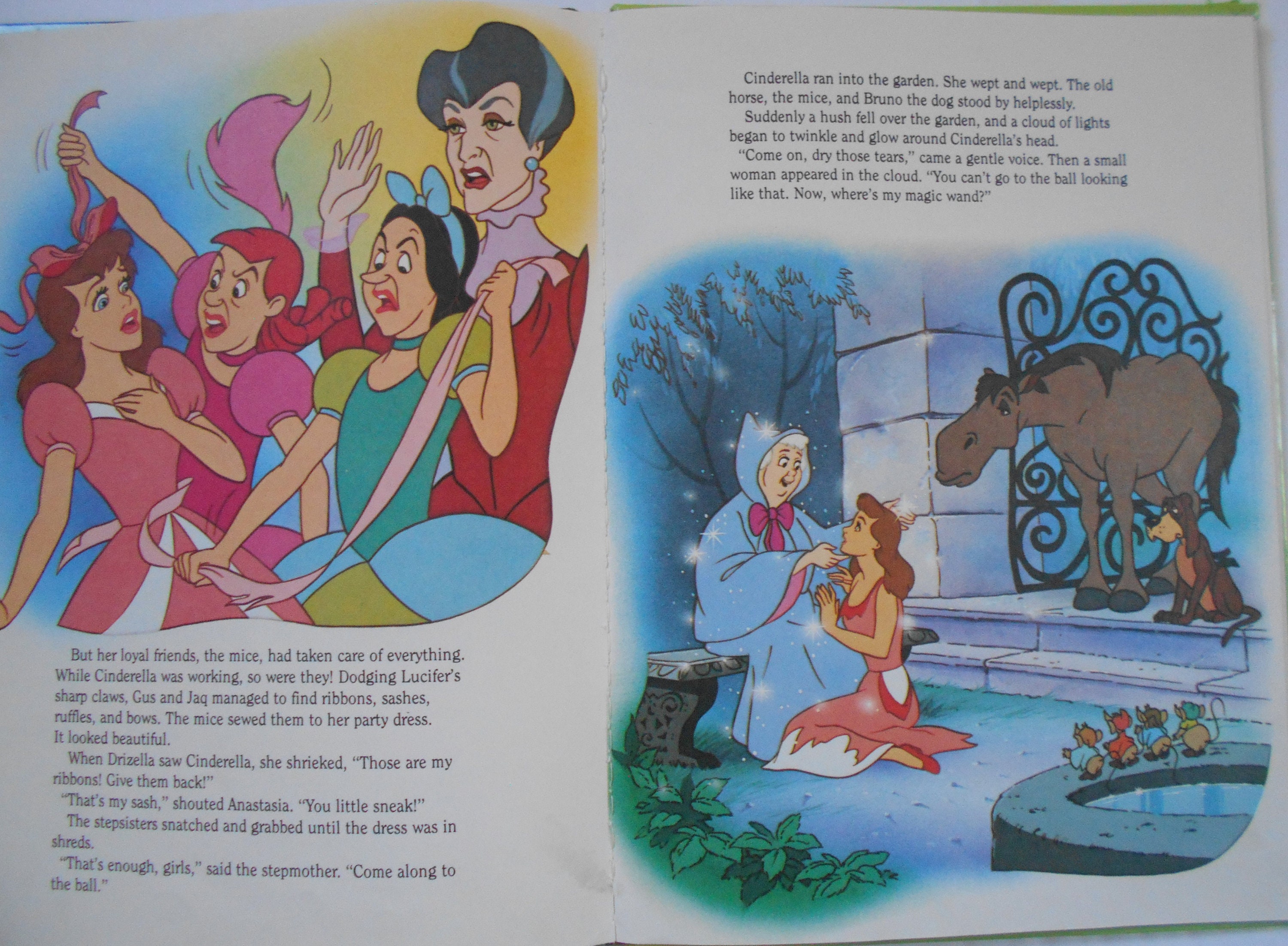 Walt Disney's Cinderella A Golden Book Hardback 1986 - Etsy