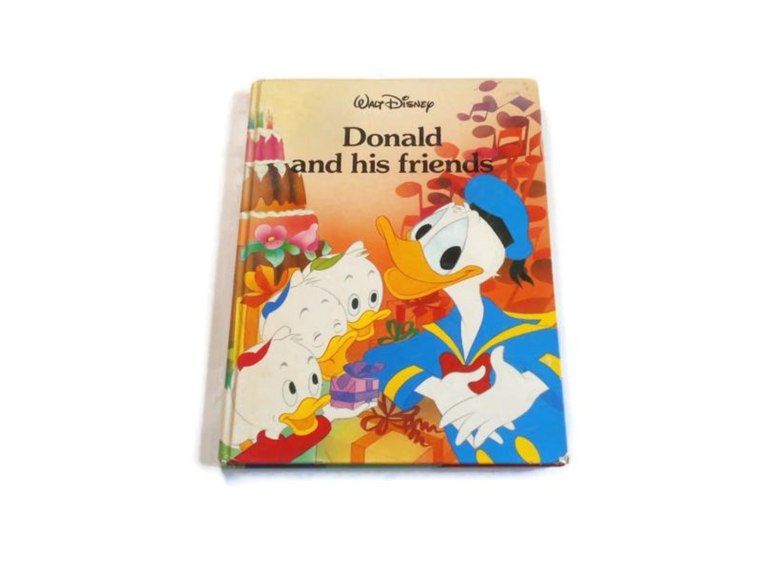 Walt Disney: Donald and His Friends * Large Edition Hardback Child's ...