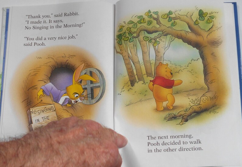 Disney's Winnie the Pooh: Pooh's Wake-up Song * Scholastic Hardback ...