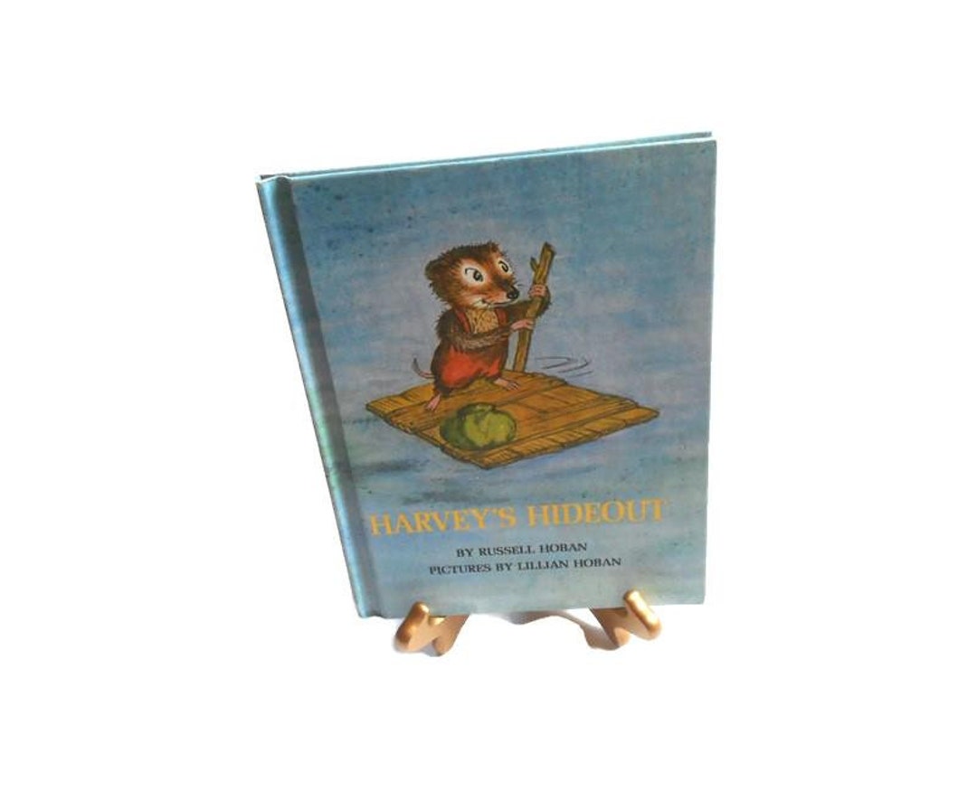 Harvey's Hideout by Russel Hoban * A Child's Hardback Book 1969 - Etsy