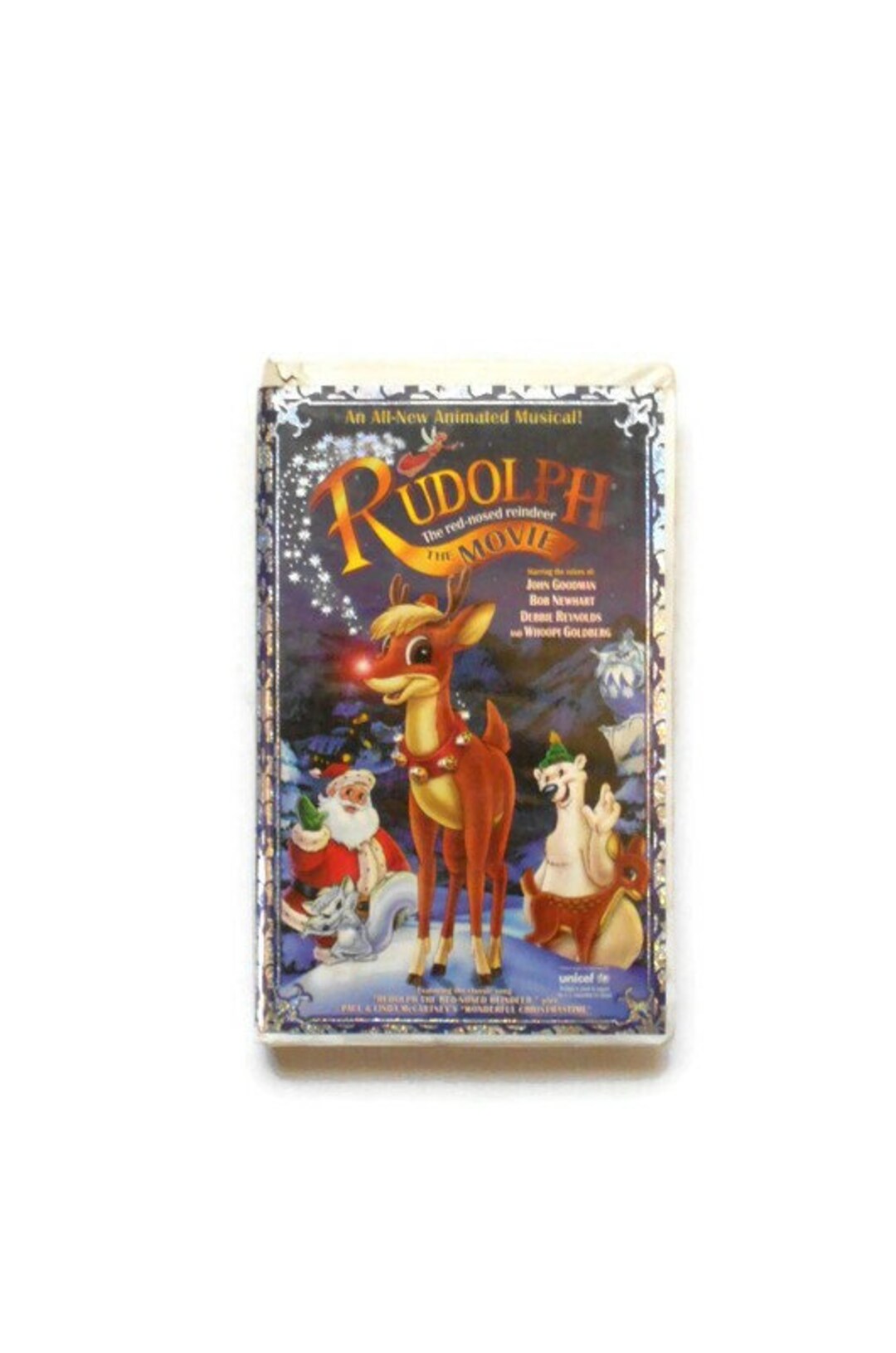 VHS Rudolph the Red-nosed Reindeer the Movie - Animated Musical - VHS ...