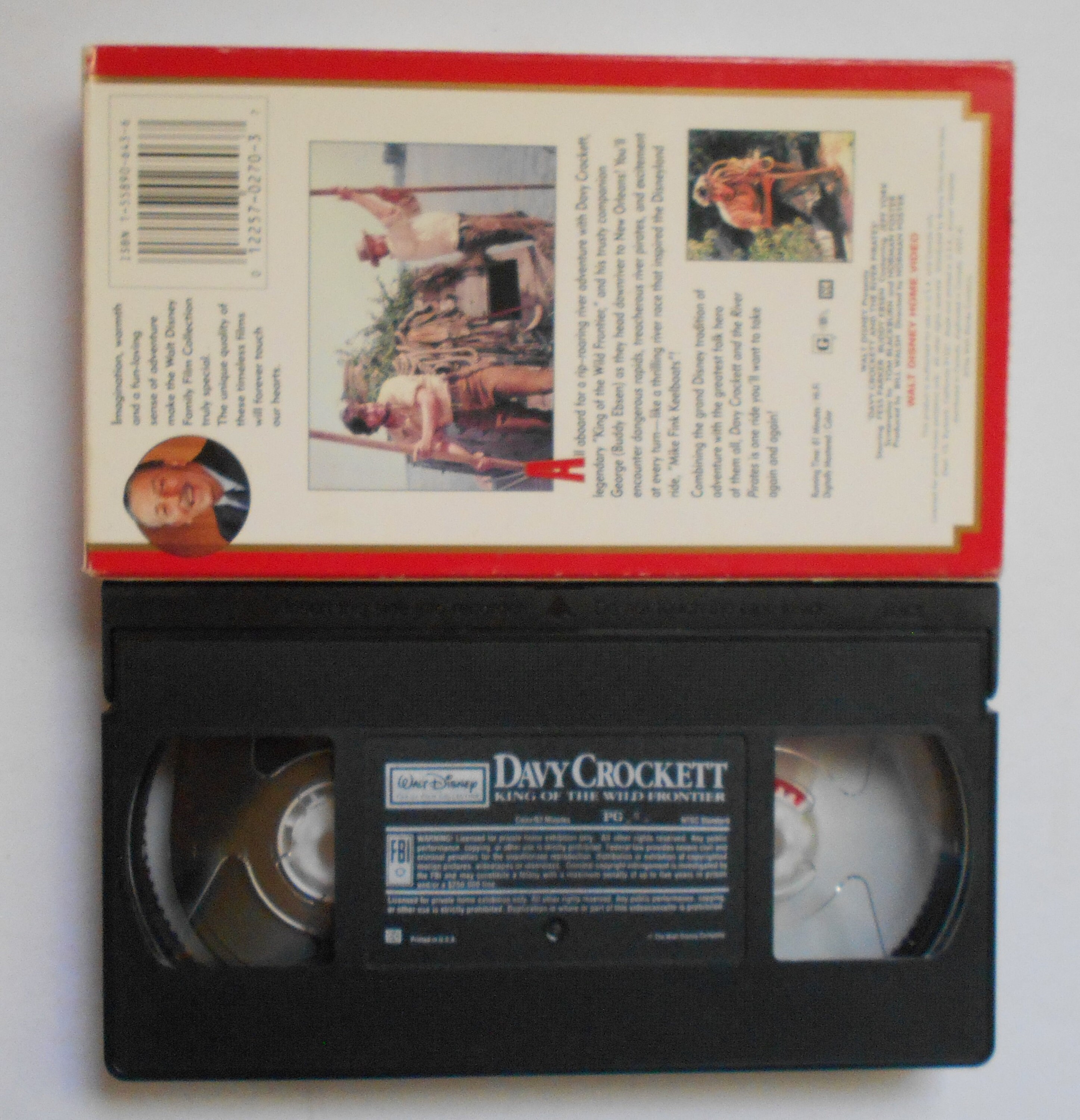 VHS Home Video Walt Disney's Davy Crockett and the River - Etsy