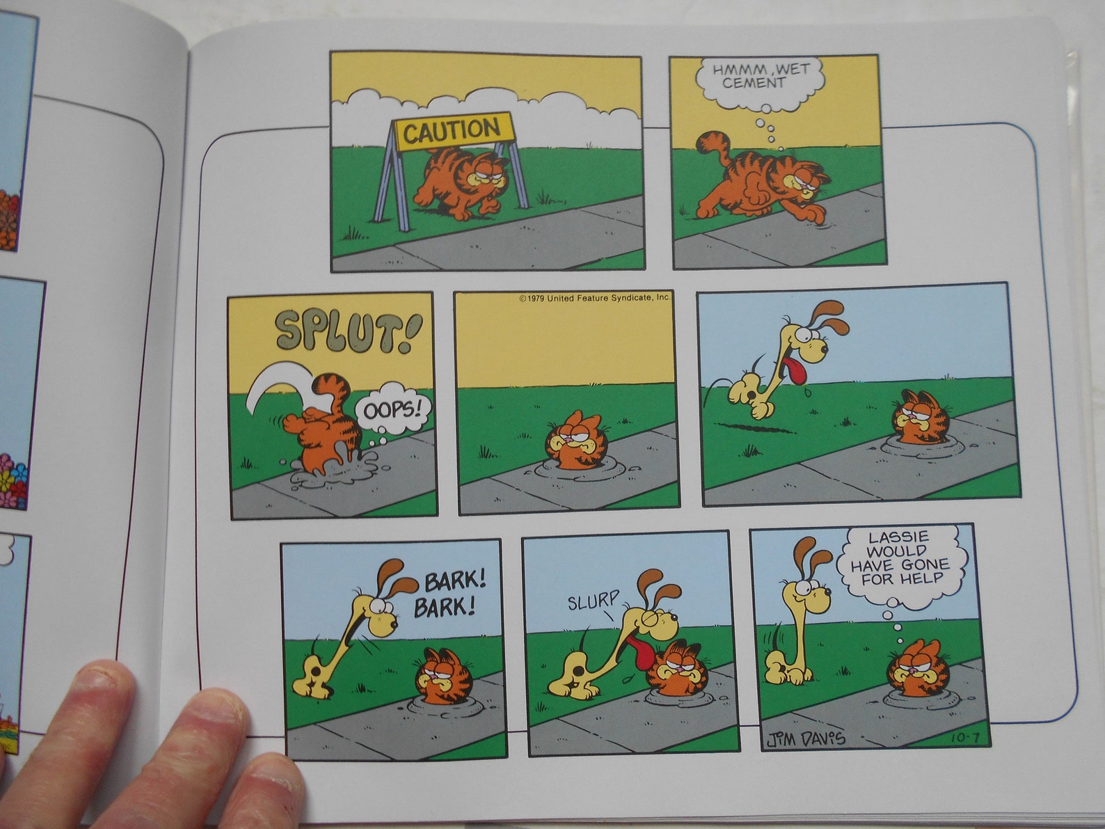 Garfield Treasury & Garfield the Big Star by Jim Davis - Classic Comic ...
