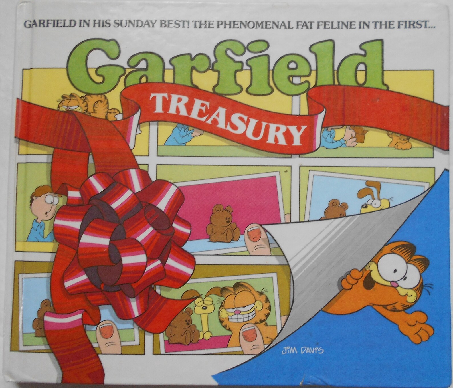 Garfield Treasury & Garfield the Big Star by Jim Davis - Classic Comic ...