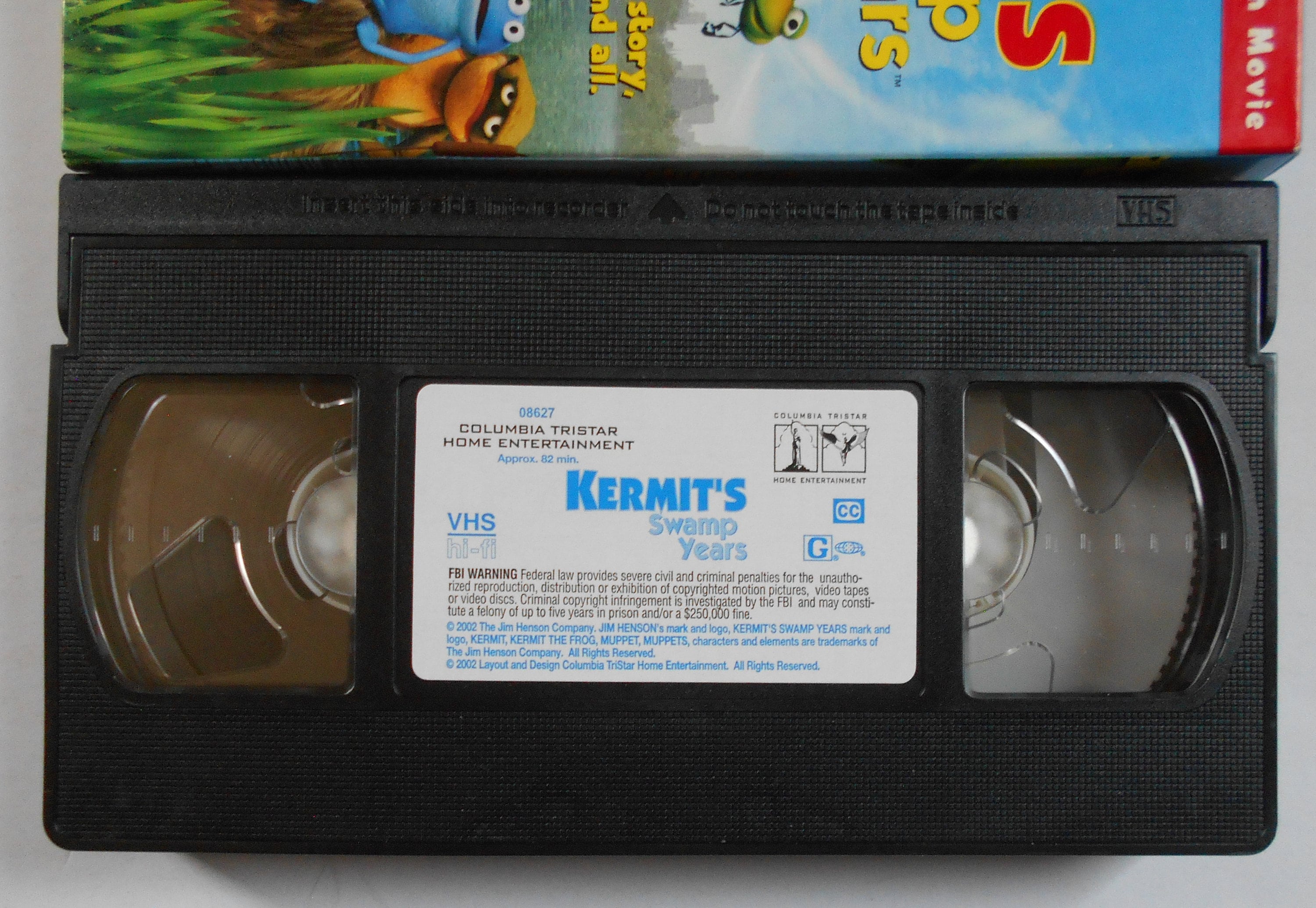 VHS Jim Henson Presents: Kermit, the Swamp Years Muppet Movie 2002 - Etsy
