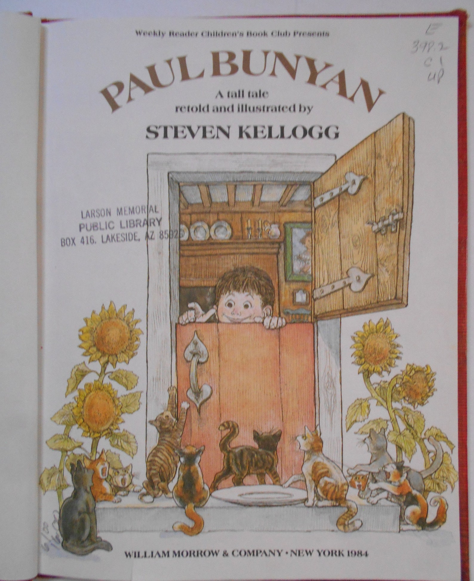 Paul Bunyan by Steven Kellogg - Reading Rainbow Book - A Weekly Reader ...