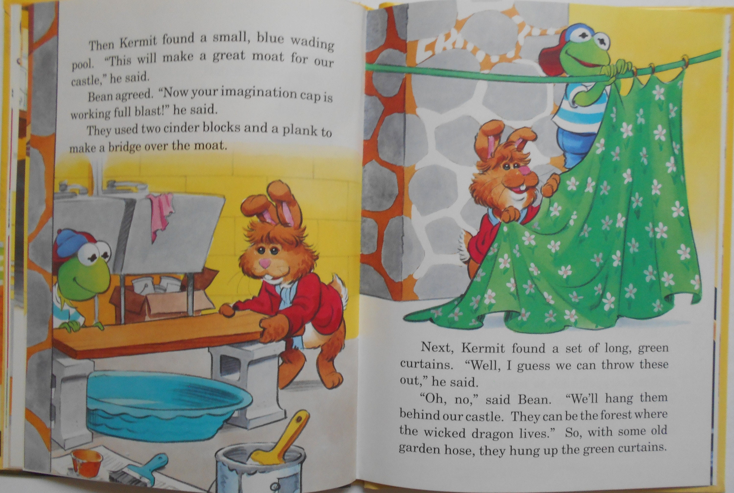 Jim Henson's Muppets in Kermit's Cleanup: A Book About Imagination by ...