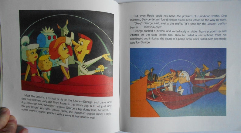 The Jetsons on the Move - Soft Cover Children's Book 1990 - Etsy