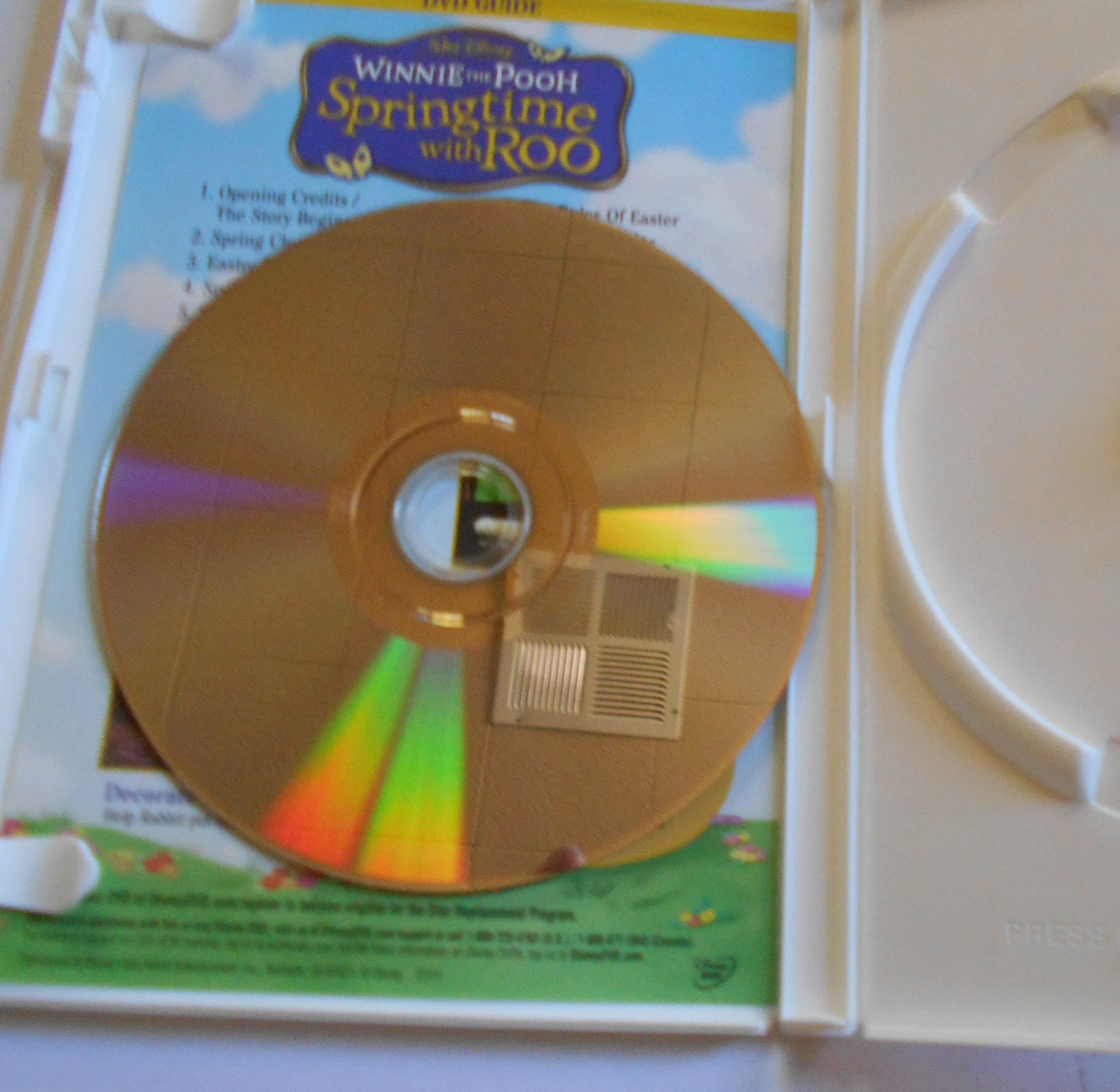 Walt Disney's Winnie the Pooh Springtime With Roo DVD Family Home Video ...
