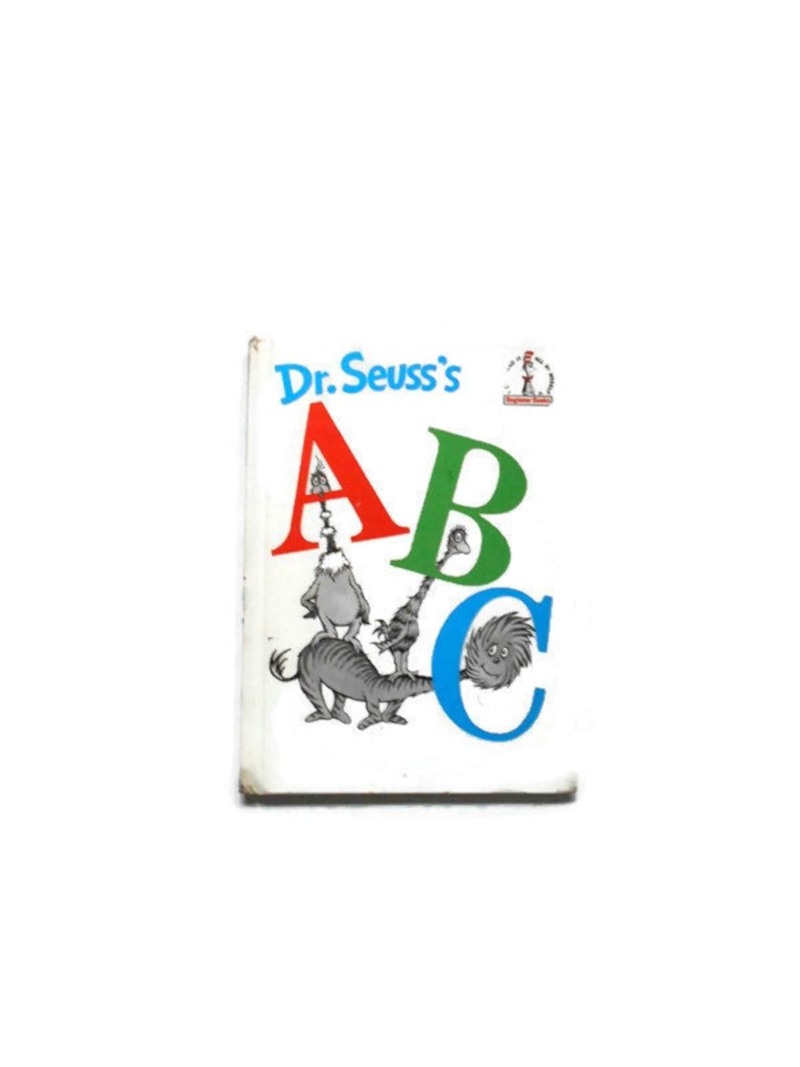 Dr. Seuss's ABC Book - Hardback Alphabet Learning Fun - Etsy