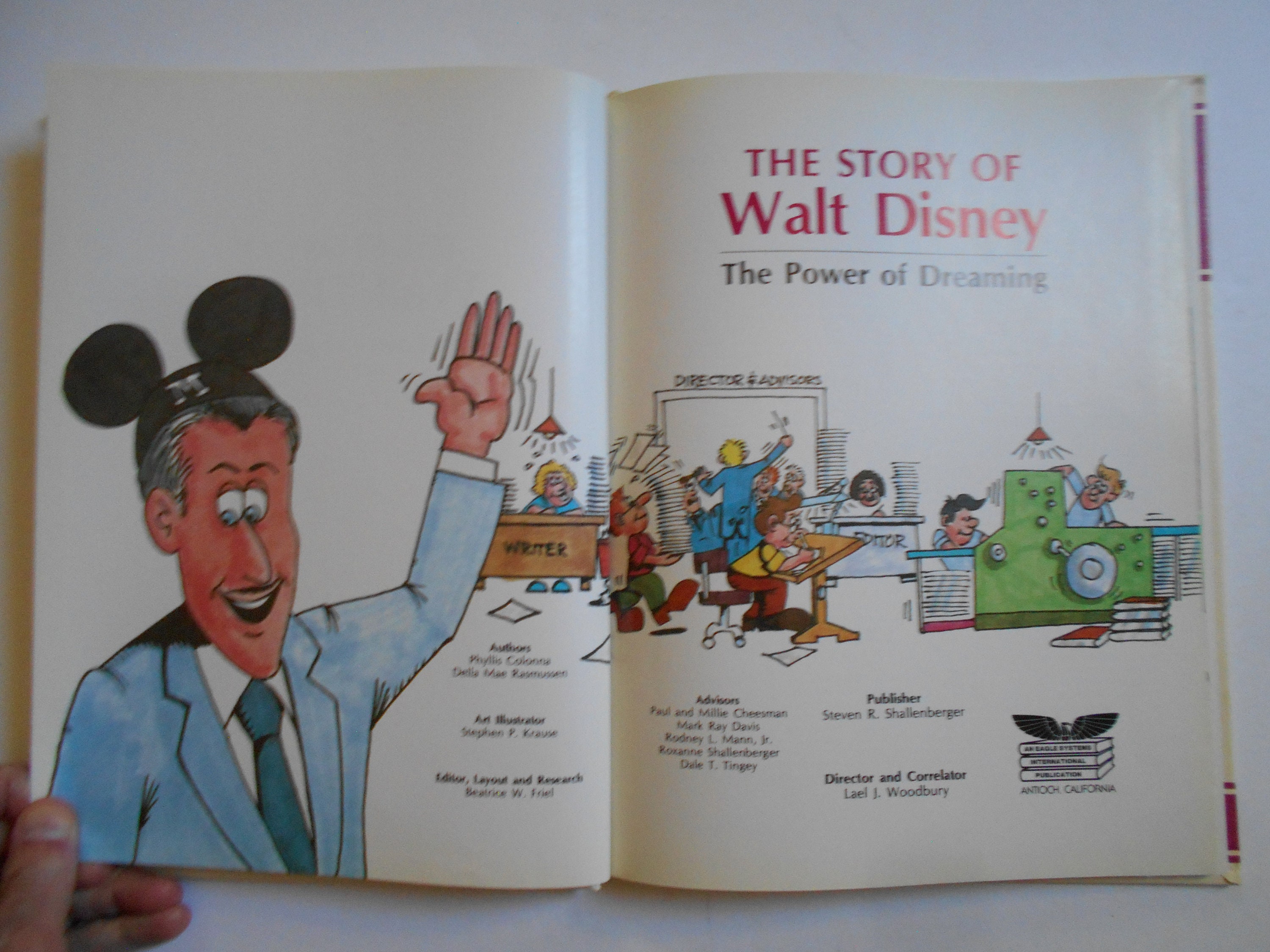 The Story of Walt Disney, the Power of Dreaming by Phyllis Colonna ...