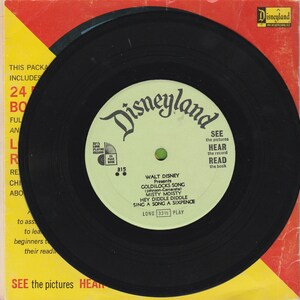 Walt Disney's the Story of Goldilocks and the Three Bears Book and 7 ...