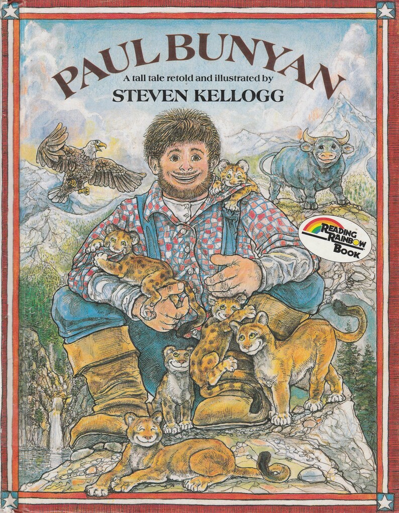 Paul Bunyan by Steven Kellogg - Reading Rainbow Book - A Weekly Reader ...