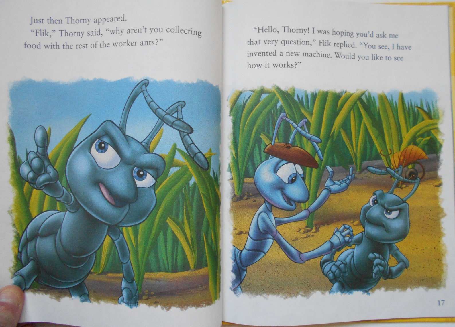 Flik the Inventor Disney's A Bug's Life Hardback Children's Book - Etsy