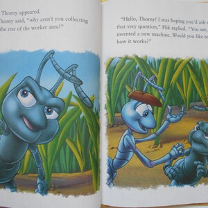 Flik the Inventor Disney's A Bug's Life Hardback Children's Book - Etsy