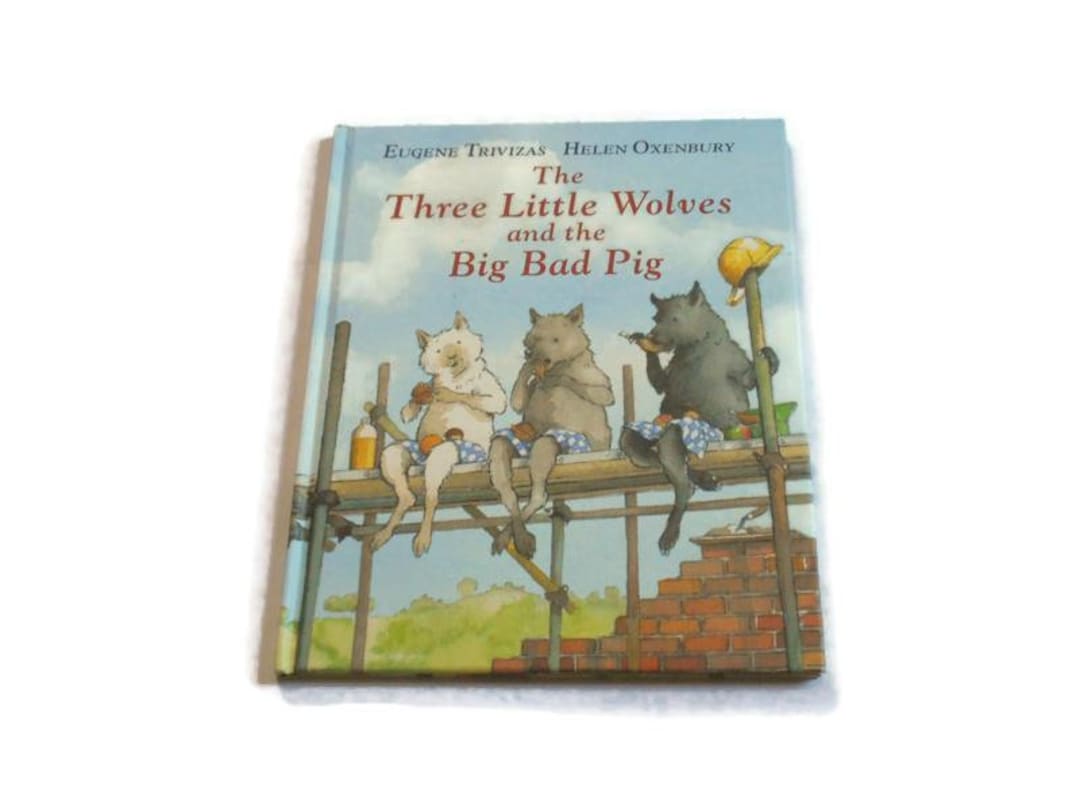 The Three Little Wolves and the Big Bad Pig by Eugene Trivizas * - Etsy