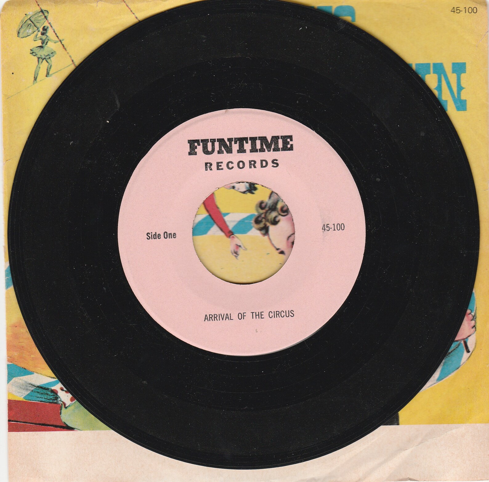 Circus Fun Time 7" 45 RPM Record - Fun Time Records - Arrival of the ...