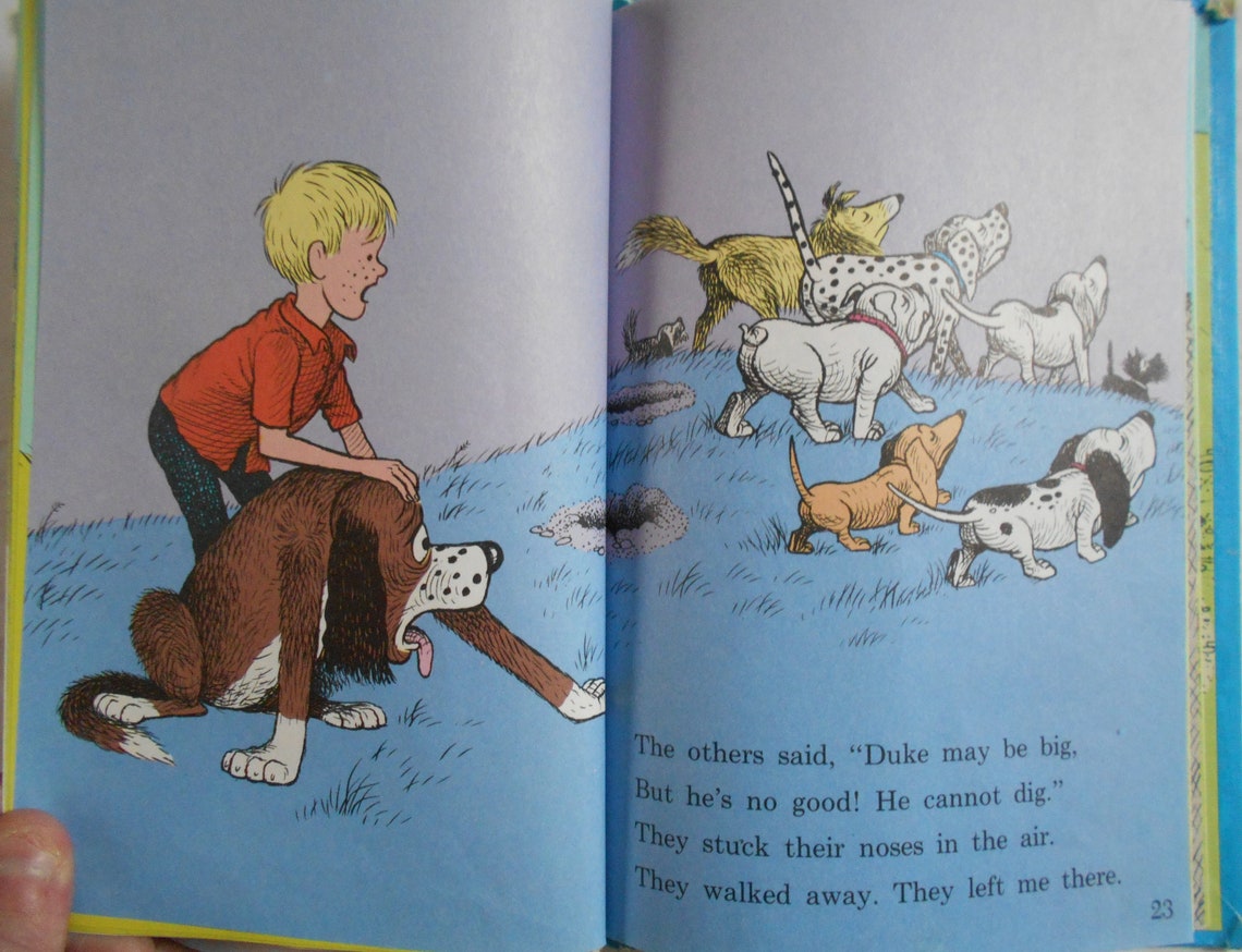 The Digging-est Dog by Al Perkins Beginner Book Hardback 1967 - Etsy