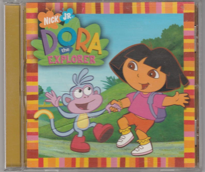Dora the Explorer Music CD * Nick Jr. 2004 * Singing Over 40 Songs - Etsy