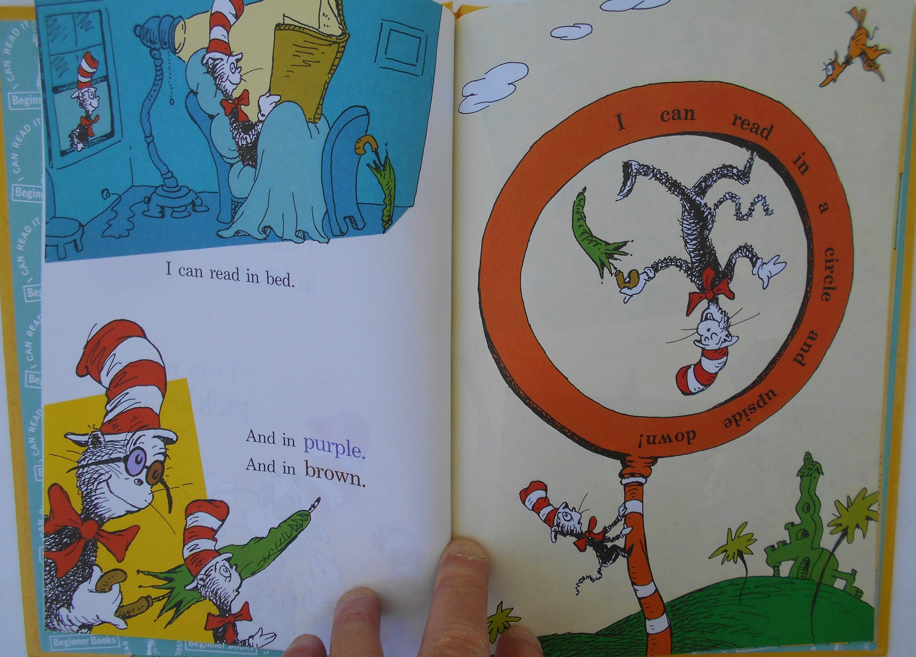 I Can Read With My Eyes Shut by Dr. Seuss Beginner Book - Etsy