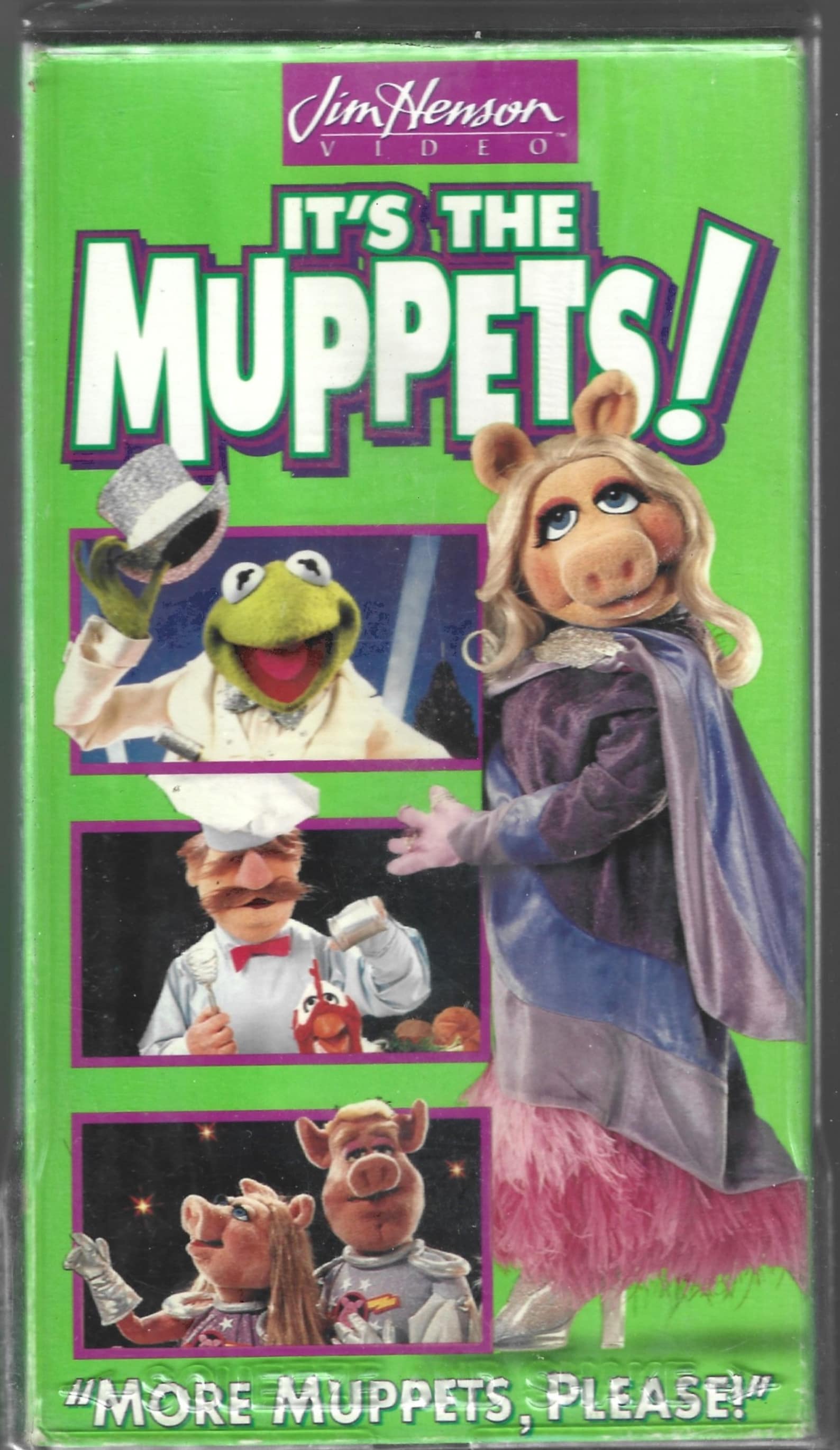 It's the Muppets More Muppets Please VHS Cassette Cartridge jim Henson ...