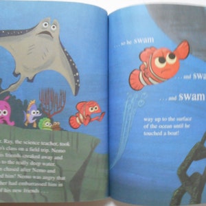 Disney's Pixar Finding Nemo, Little Golden Book - Hardback - Etsy