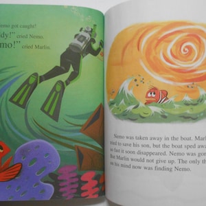 Disney's Pixar Finding Nemo, Little Golden Book - Hardback - Etsy