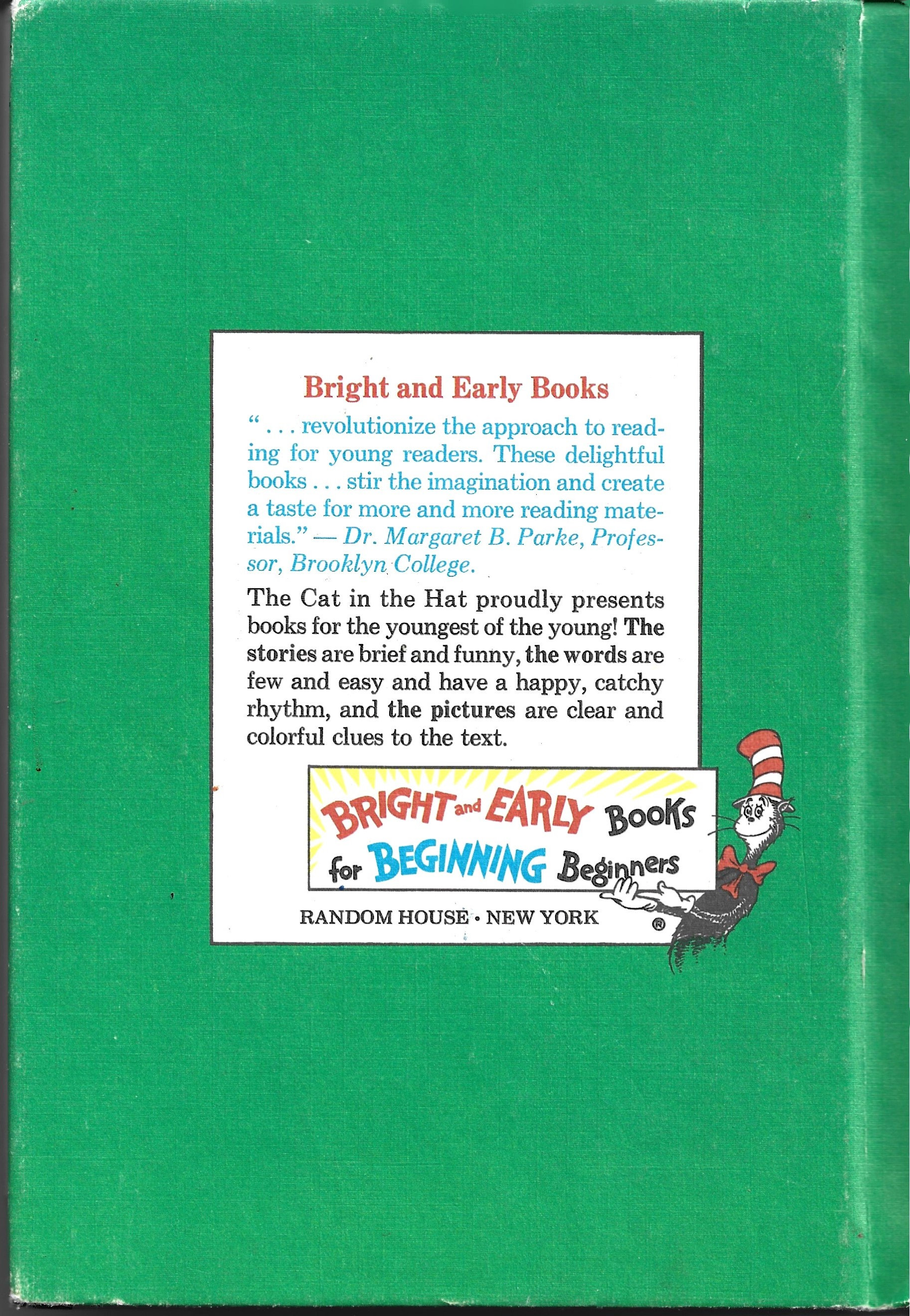 Would You Rather Be A Bullfrog by Theo Lesieg, Dr. Seuss Hardcover ...