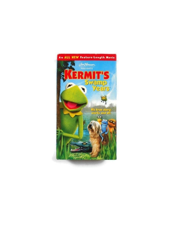 VHS Jim Henson Presents: Kermit, the Swamp Years Muppet Movie 2002 - Etsy