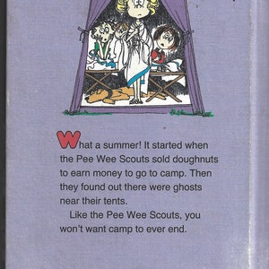 Pee Wee Scouts: Camp Ghost-away A Weekly Readers Hardback Children's ...