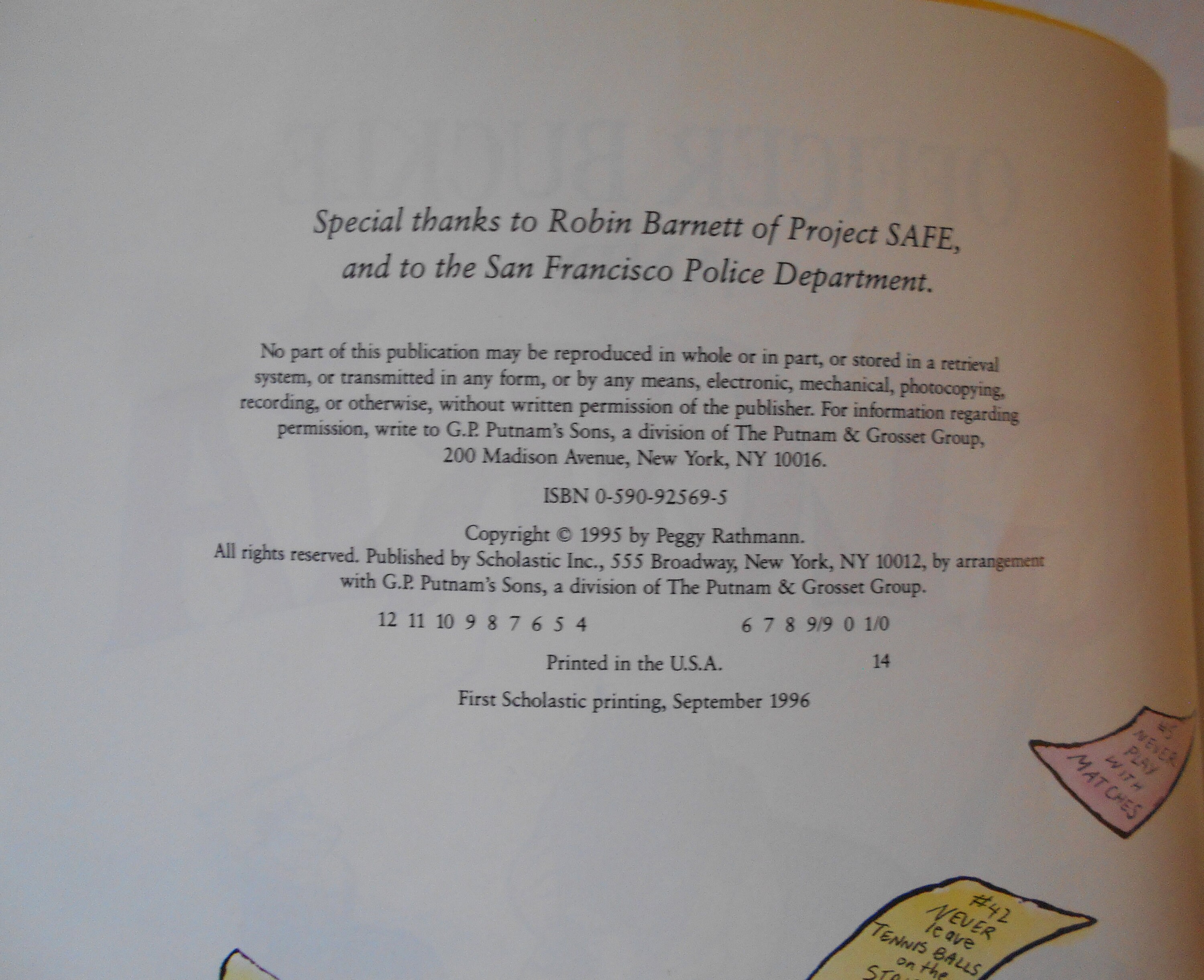 Officer Buckle and Gloria by Peggy Rathmann Scholastic Books Paperback ...