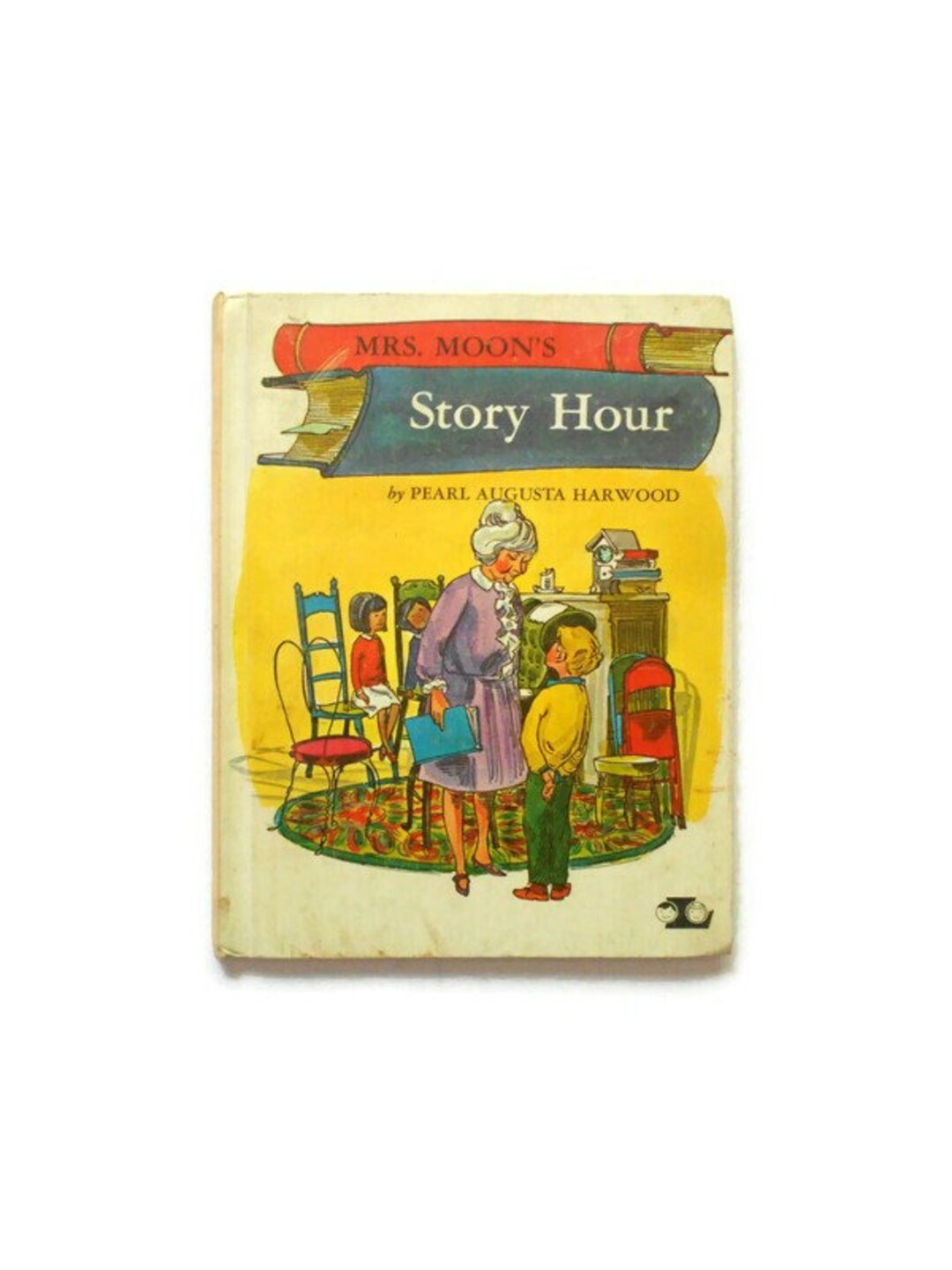 Mrs. Moon's Story Hour by Pearl Harwood * 1967 Hardback Library Bound ...