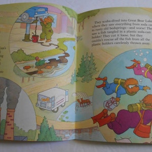 4 Berenstain Bears Paperback Books: Don't Pollute - Etsy