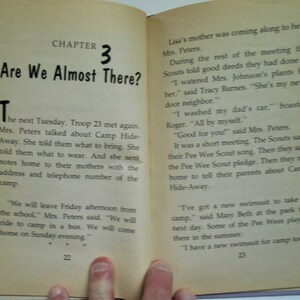 Pee Wee Scouts: Camp Ghost-away A Weekly Readers Hardback Children's ...