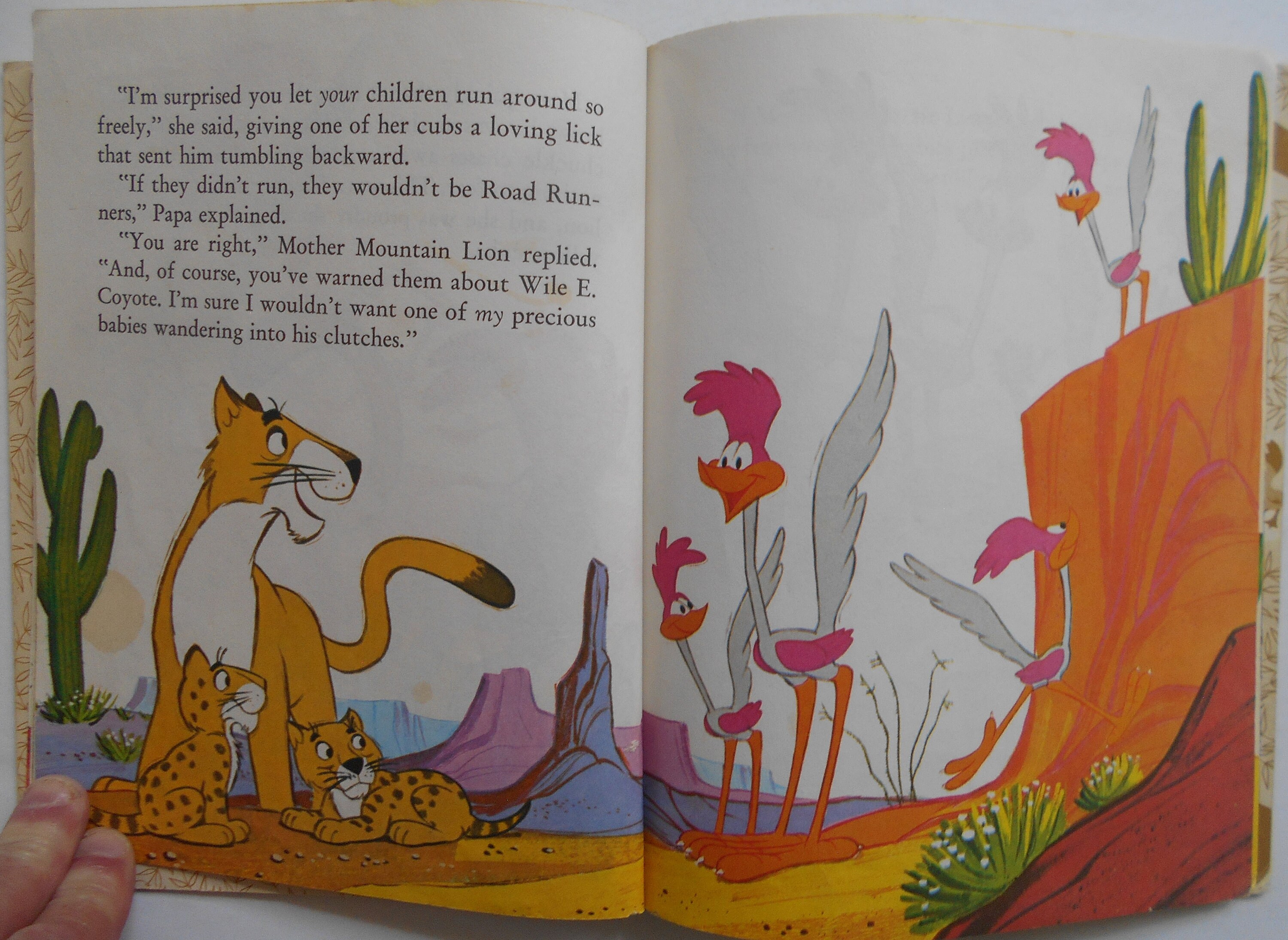 Beep Beep the Roadrunner: A Very Scary Lesson * Little Golden Book ...