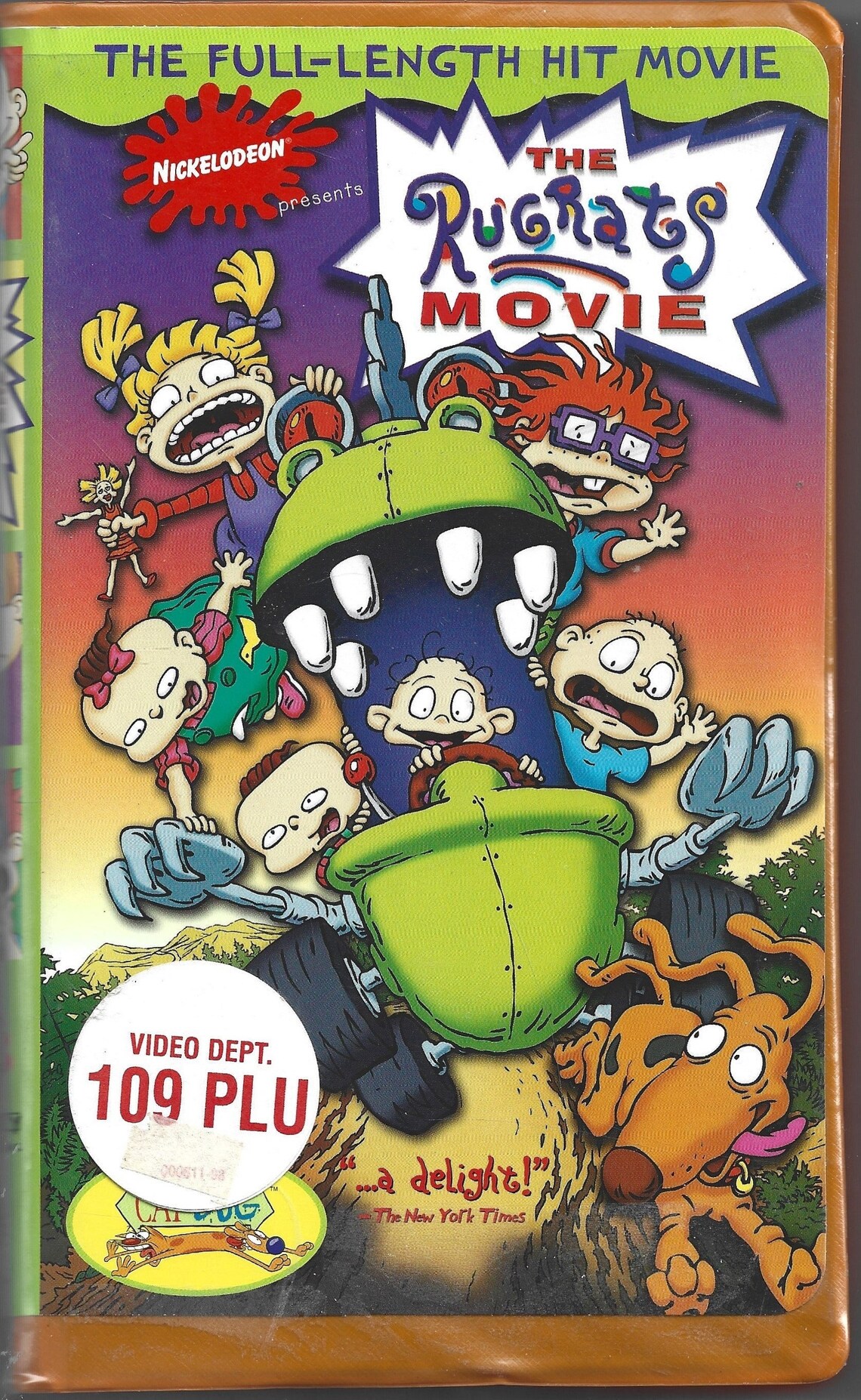 VHS the Rug Rat's Movie Nickelodeon VHS Format Cartridge 1998 - Etsy
