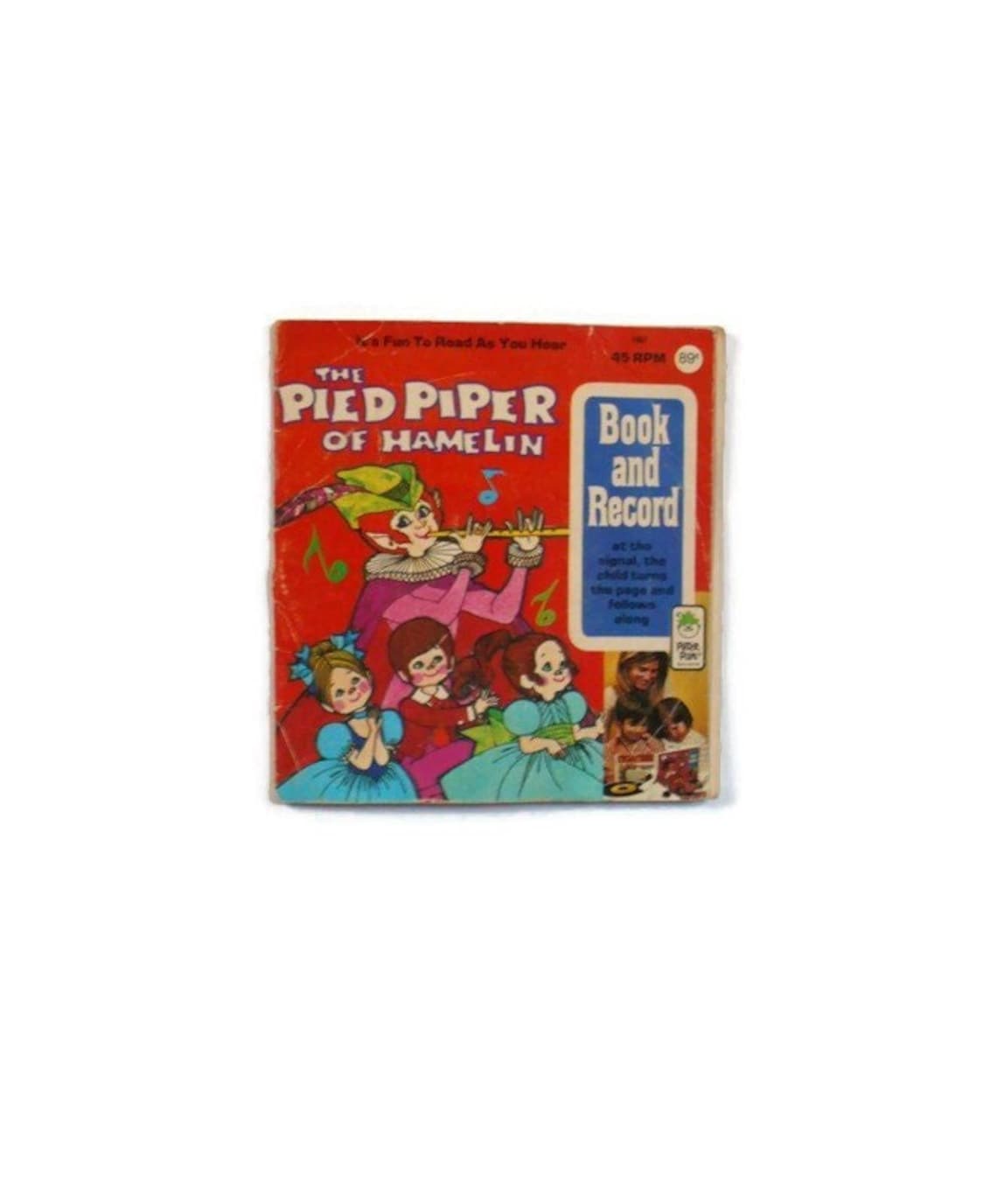 The Pied Piper of Hamelin Book and Record Set - Peter Pan Records 1971 ...