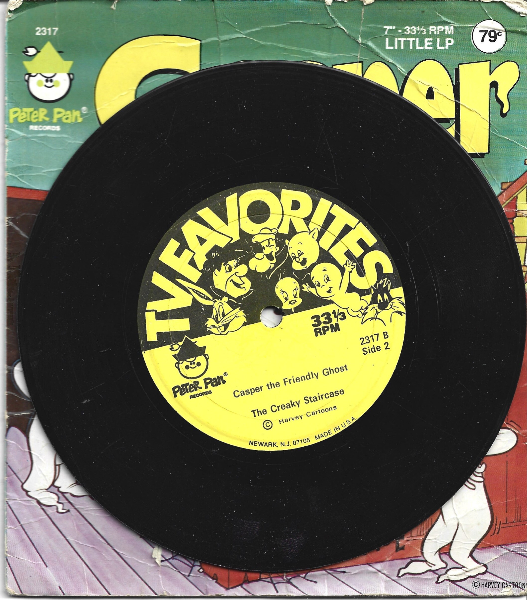 Casper the Friendly Ghost: the Creaky Staircase Peter Pan - Etsy