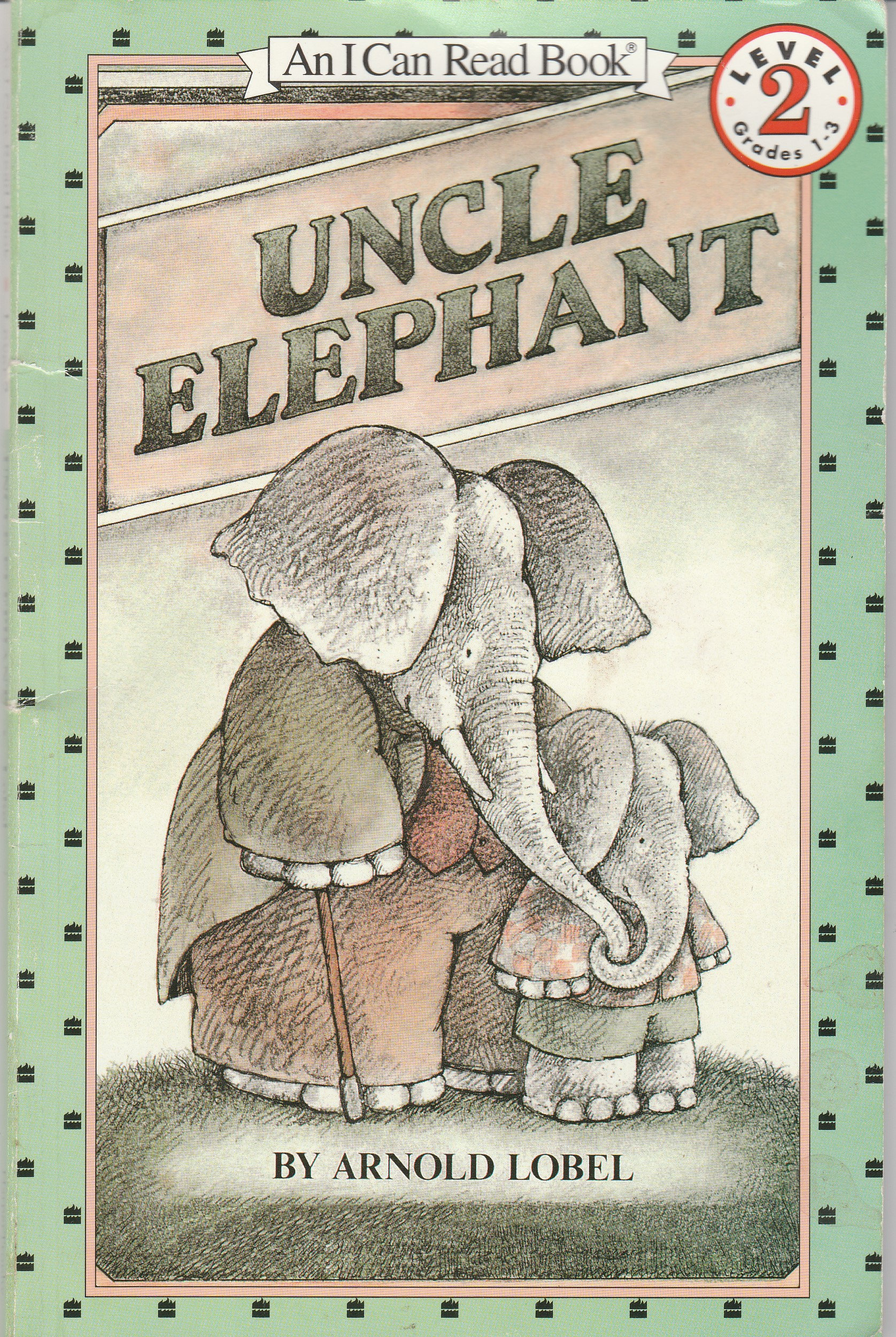 Uncle Elephant by Arnold Lobel an I Can Read Softcover - Etsy