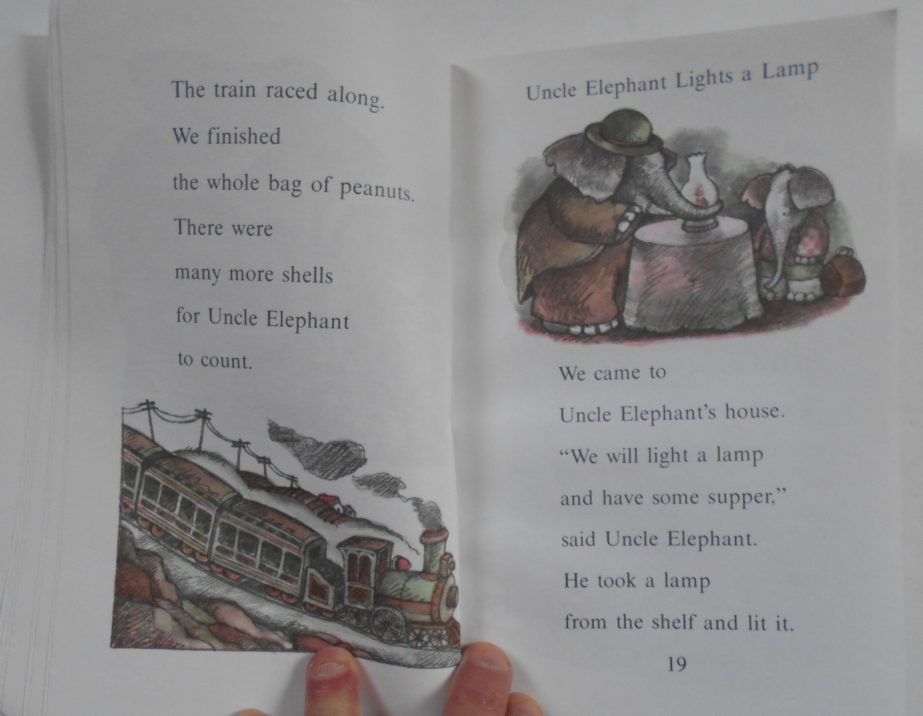 Uncle Elephant by Arnold Lobel an I Can Read Softcover - Etsy