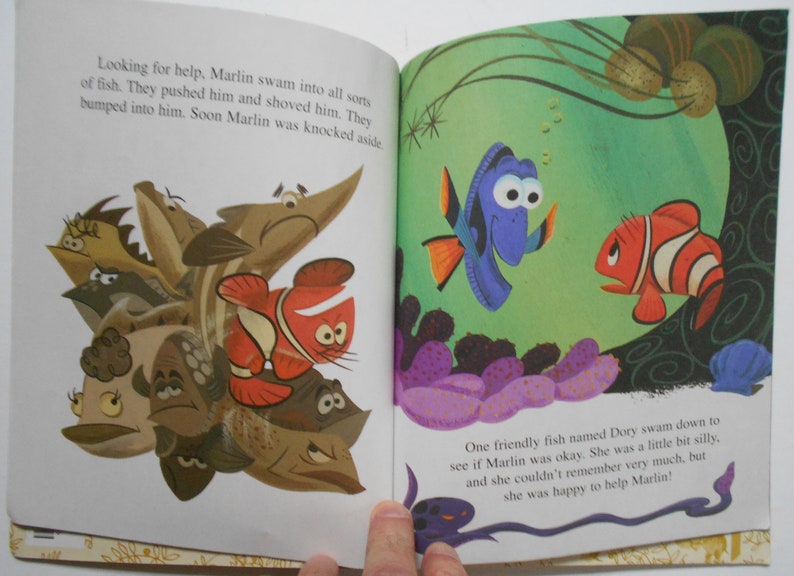 Disney's Pixar Finding Nemo Little Golden Book Hardback - Etsy