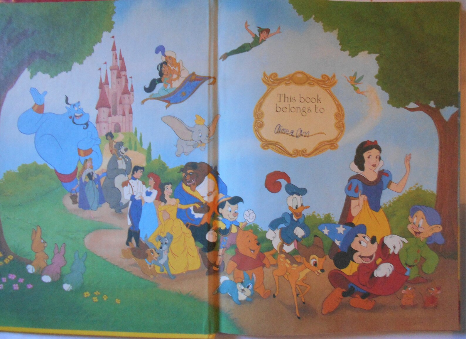 Disney's Aladdin - Classic Series Large Book by Don Ferguson - Vintage ...