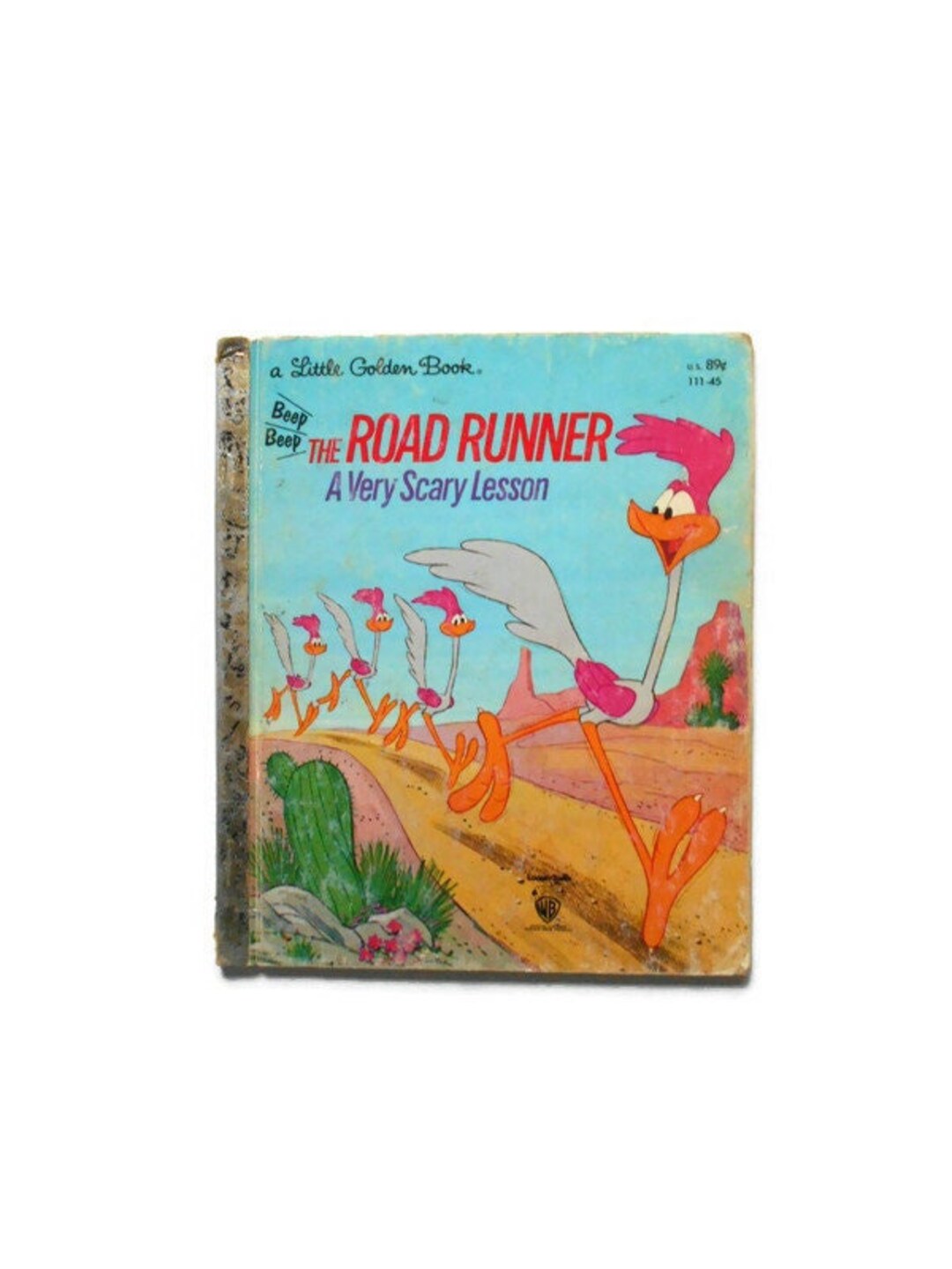 Beep Beep the Roadrunner: A Very Scary Lesson * Little Golden Book Child's Book 1982 - Etsy